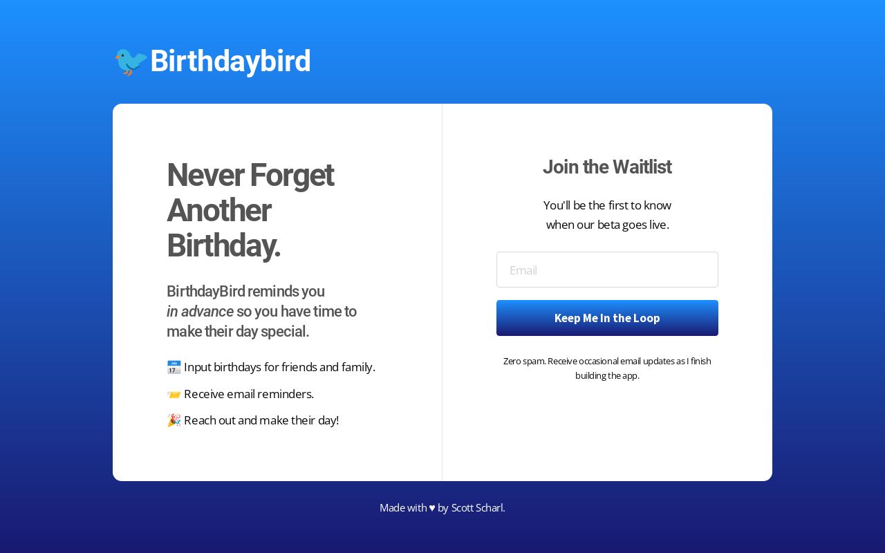 BirthdayBird